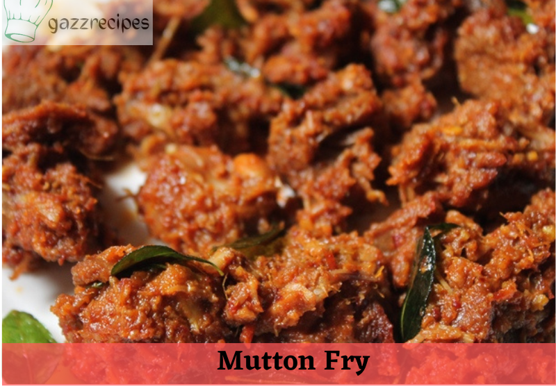Mutton Fry - GazzRecipes