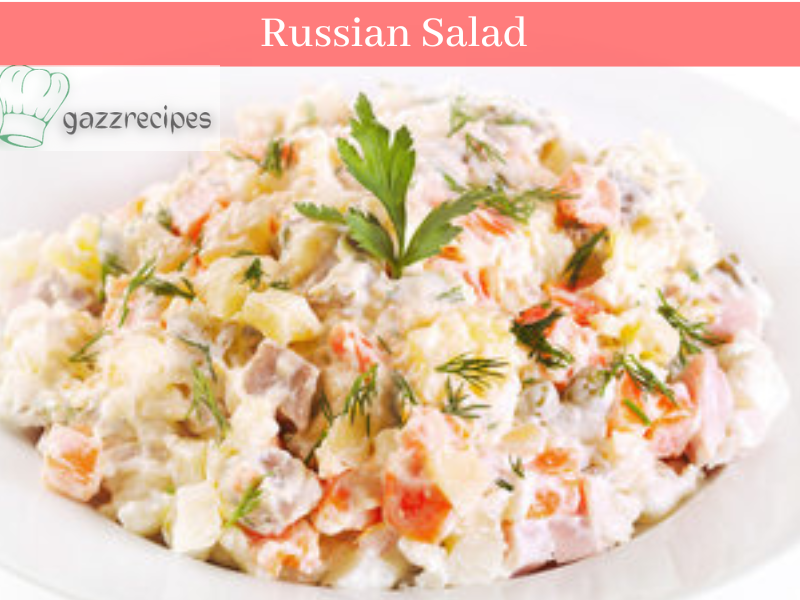 Russian Salad - GazzRecipes